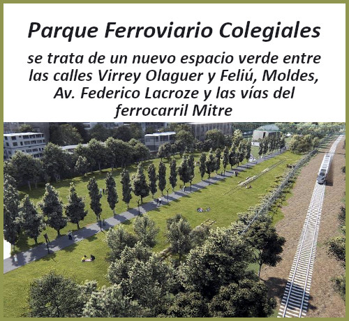 Un nuevo espacio verde: Parque Ferroviario Colegiales - Palermo Mio